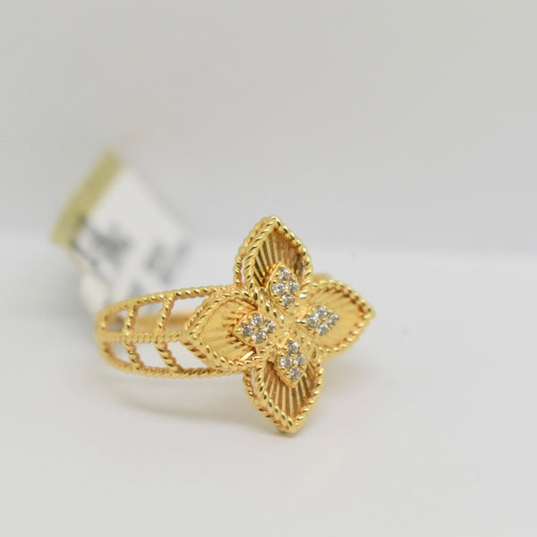 *LIMITED* Real 18K Yellow Gold - SJRC Sunshine Gold Ring – Sana Jewellers