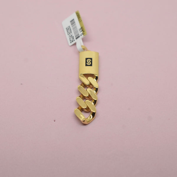 18K Yellow Gold - Monaco Plain Locket – Sana Jewellers