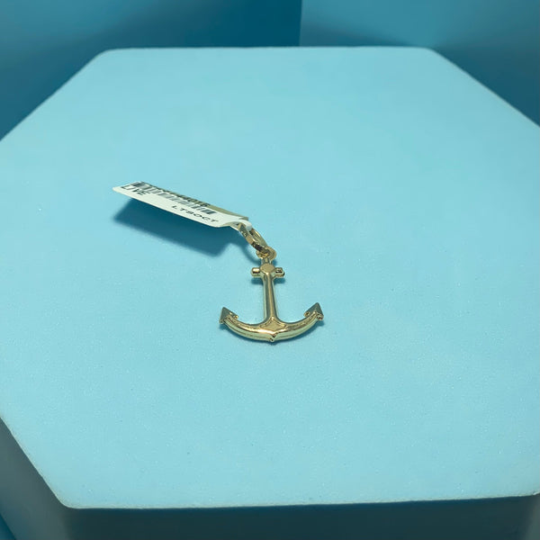 Real 18K Yellow Gold - Anchor Locket – Sana Jewellers