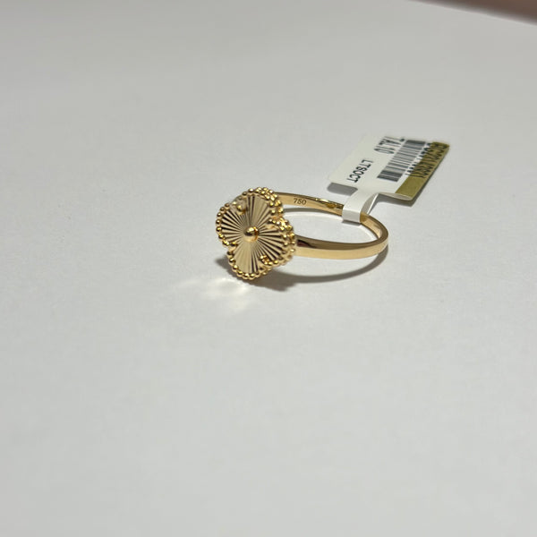 Real 18K Yellow Gold - SJVC Sunshine Ring – Sana Jewellers