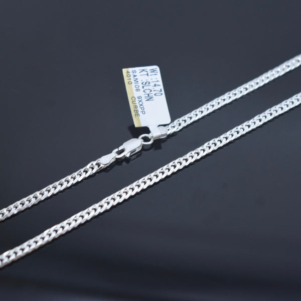 925 Sterling Silver - Mini Curb Chain – Sana Jewellers